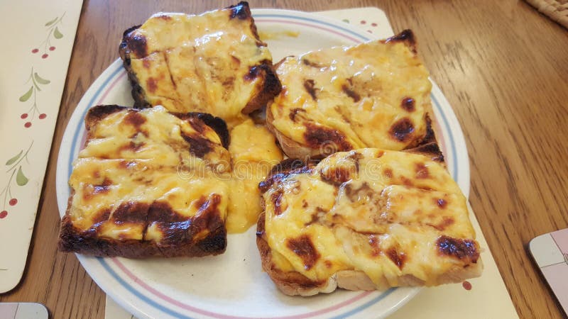 Welsh rarebit stock image. Image of yummy, sauce, delicious - 70813009