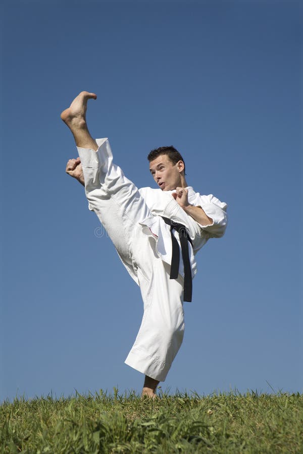 Weltmeister Von Karate - Kata Stockbild - Bild von leistung, konflikt ...