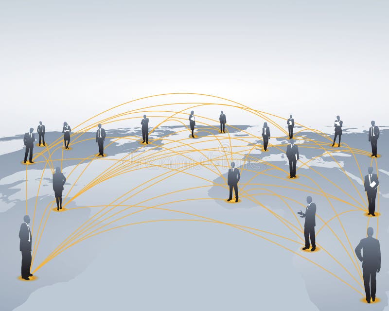 Weltweite Vernetzung vektor abbildung. Illustration von graphiken ...
