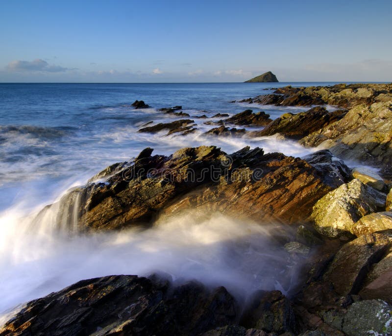 Wembury and the Mewstone . Devon .uk Stock Image - Image of wembury ...