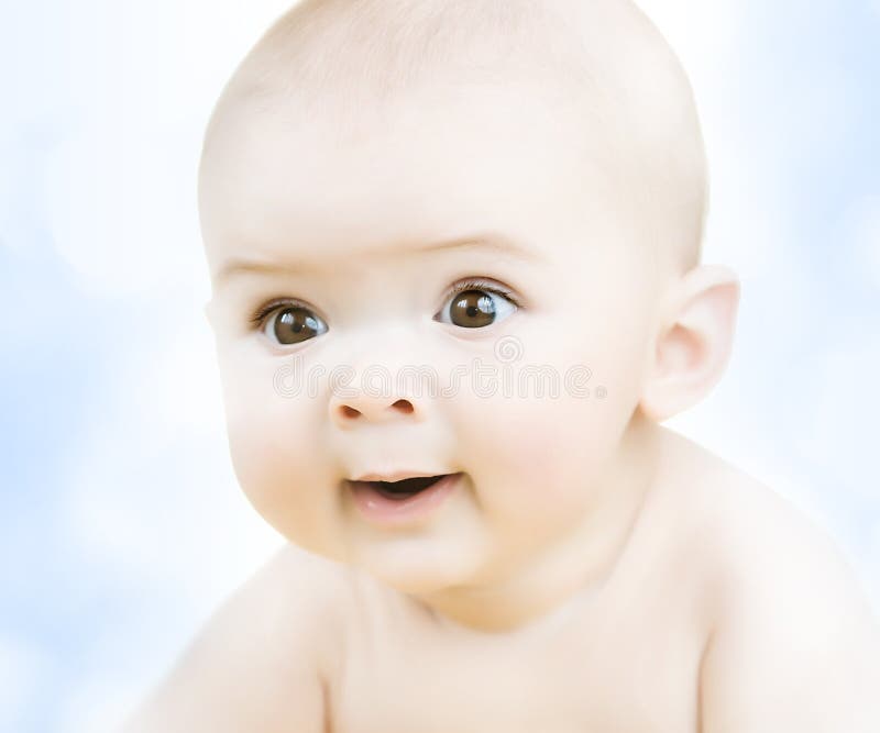 Wenig Engel stockbild. Bild von glücklich, überrascht - 15614949