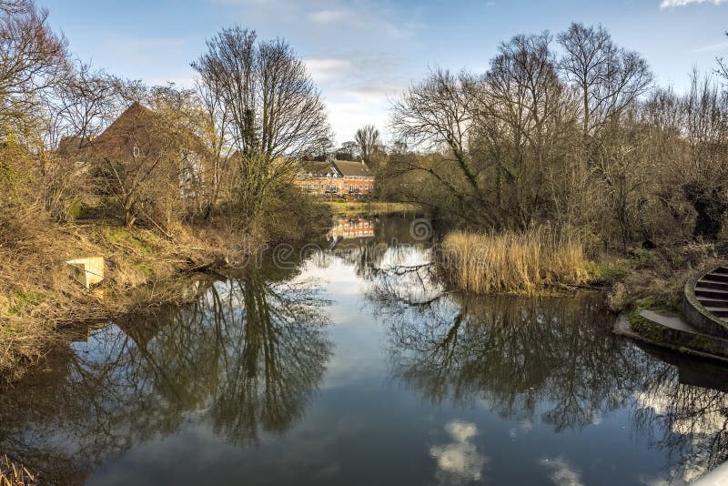 Wensum Park stock image. Image of tranquil, reflections - 151138377
