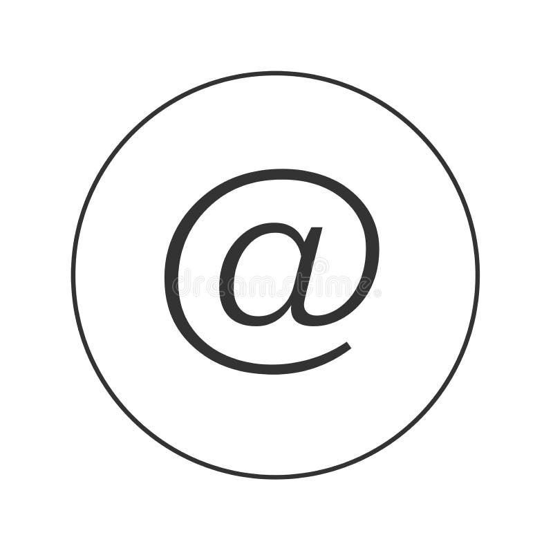 Email vector web icon stock vector. Illustration of sign - 112406297