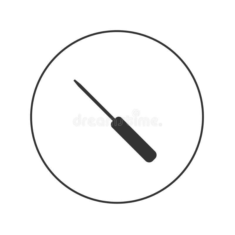 Screwdriver web icon stock illustration. Illustration of email - 112670546