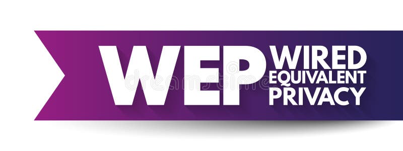 WEP - Wired Equivalent Privacy a Security Algorithm for 802.11 Wireless ...