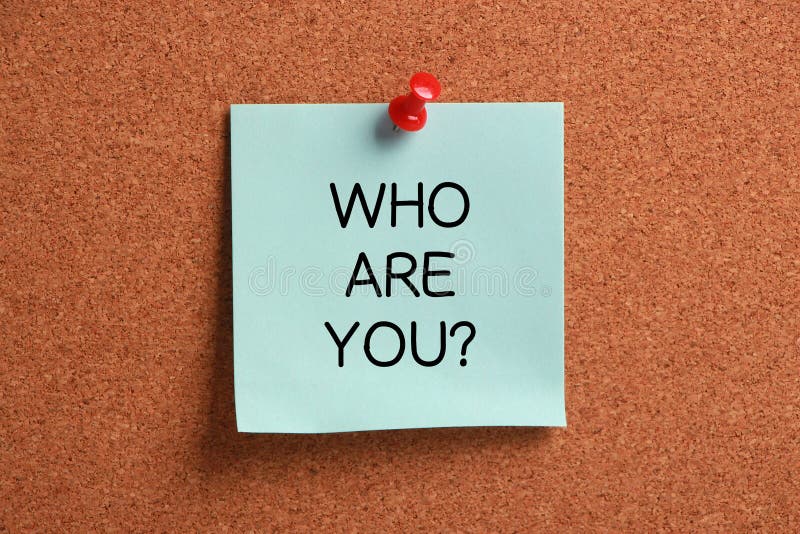 Wer sind Sie? stockfoto. Bild von trainer, psychologie - 54351470