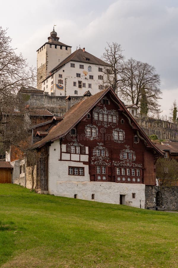 Werdenberg Castle in Buchs in Switzerland Editorial Photography - Image ...