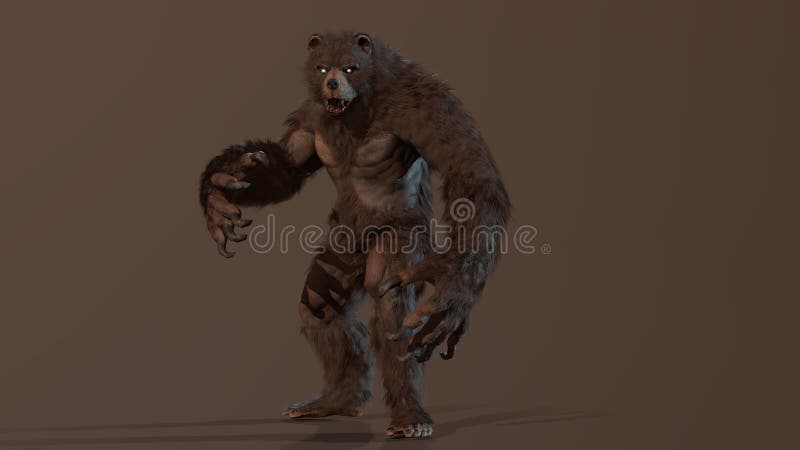 Werebear 3d Stock Illustrations – 17 Werebear 3d Stock Illustrations ...