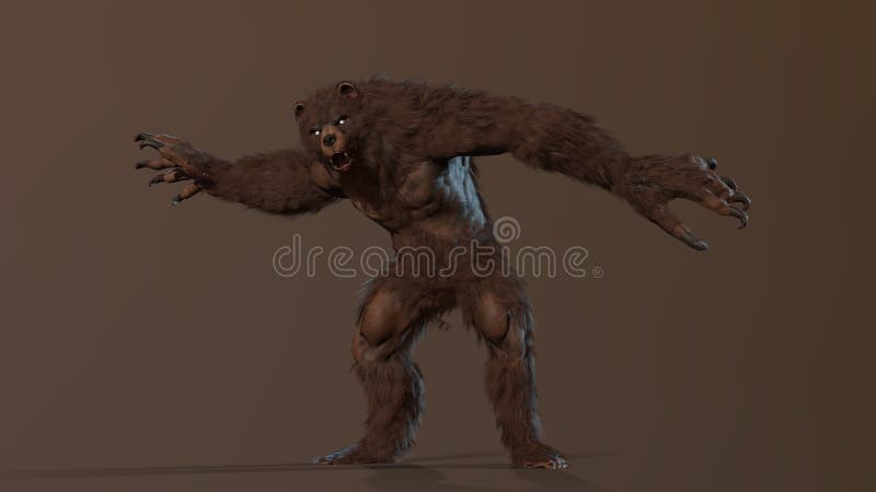 Werebear 3d Stock Illustrations – 17 Werebear 3d Stock Illustrations ...