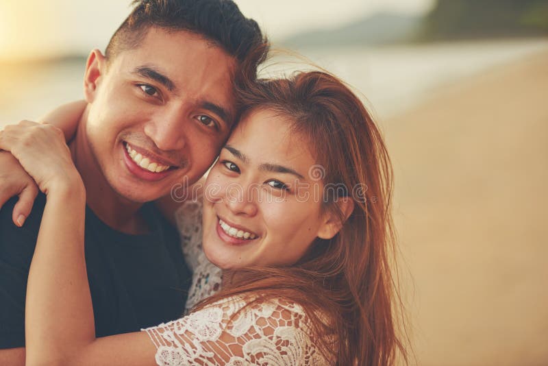 Were Deeply In Love An Affectionate Couple Spending The Day On The
