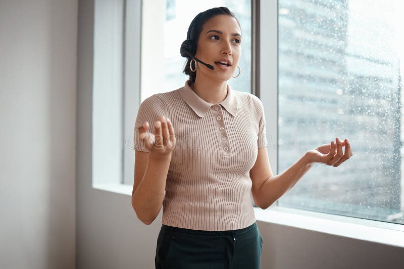 Were Here To Fix Things when they Go Wrong. a Young Woman Working in a ...