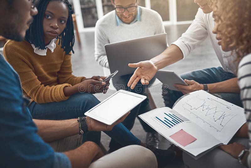 Were always Looking for Ways To Be Better. Colleagues Having a ...