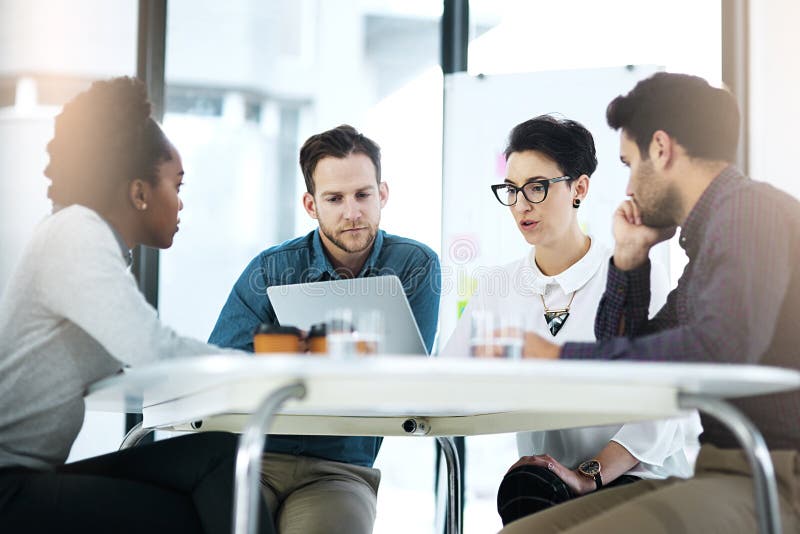 Were Making Great Progress on Our Projects so Far. a Group of ...