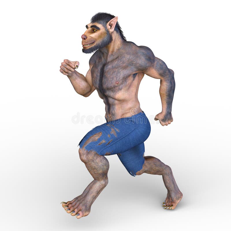Werewolf Pose Stock Illustrations – 175 Werewolf Pose Stock ...