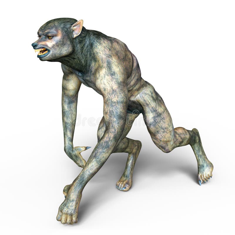 Werewolf Pose Stock Illustrations – 175 Werewolf Pose Stock ...