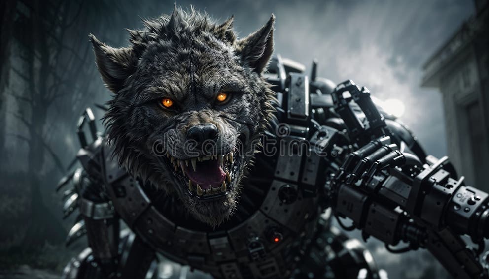 Cyber Werewolf Stock Illustrations – 55 Cyber Werewolf Stock ...