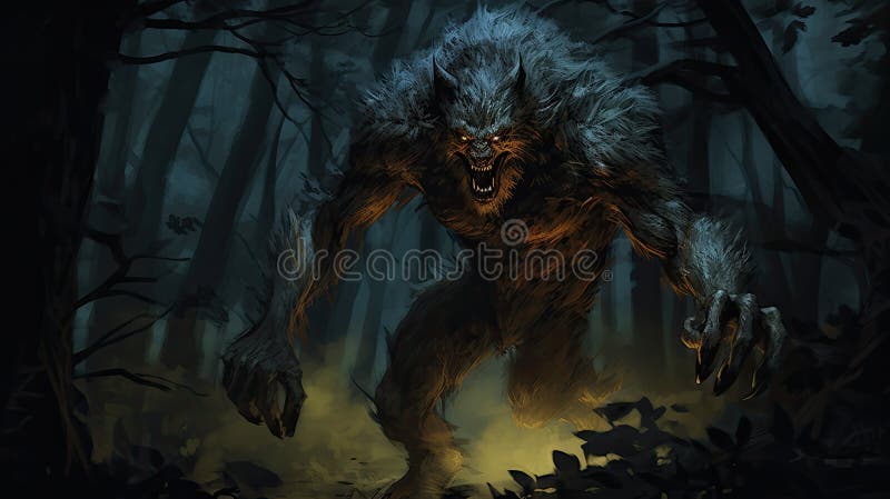 Futuristic Werewolf Stock Illustrations – 75 Futuristic Werewolf Stock ...