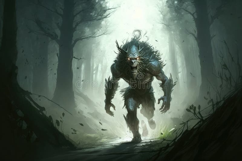 Werewolf Running Stock Illustrations – 114 Werewolf Running Stock ...