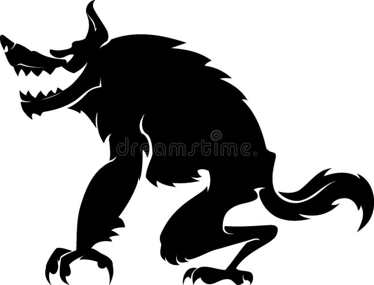 Half Wolf Stock Illustrations – 132 Half Wolf Stock Illustrations ...