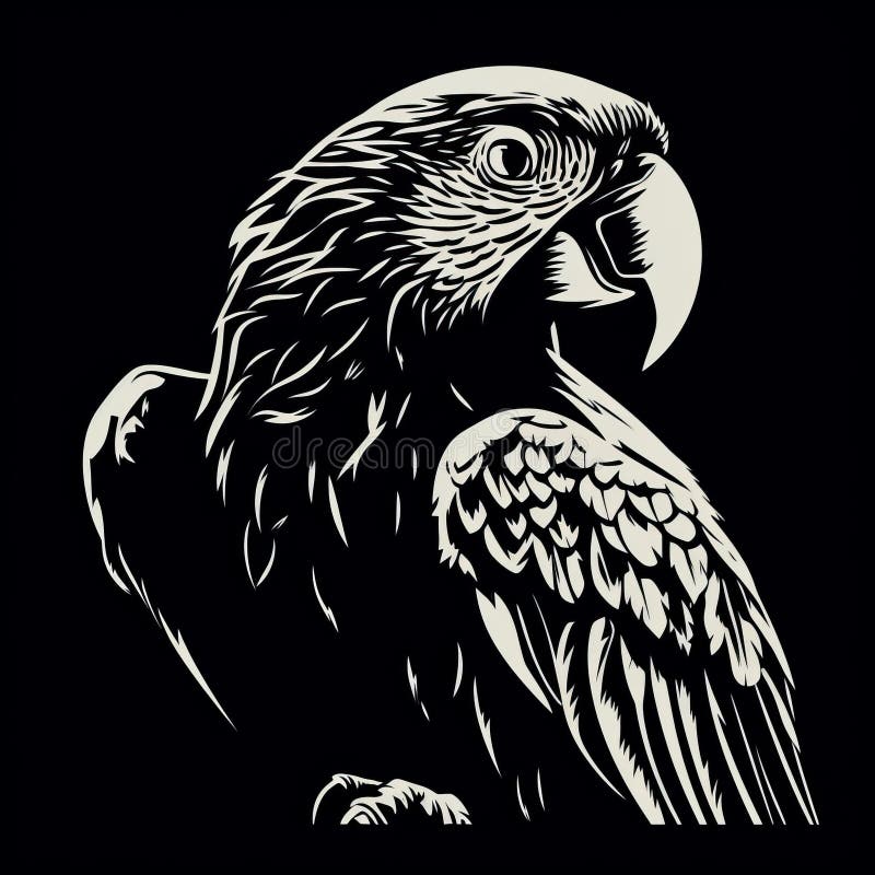 Parrot Stencil Stock Illustrations – 131 Parrot Stencil Stock ...