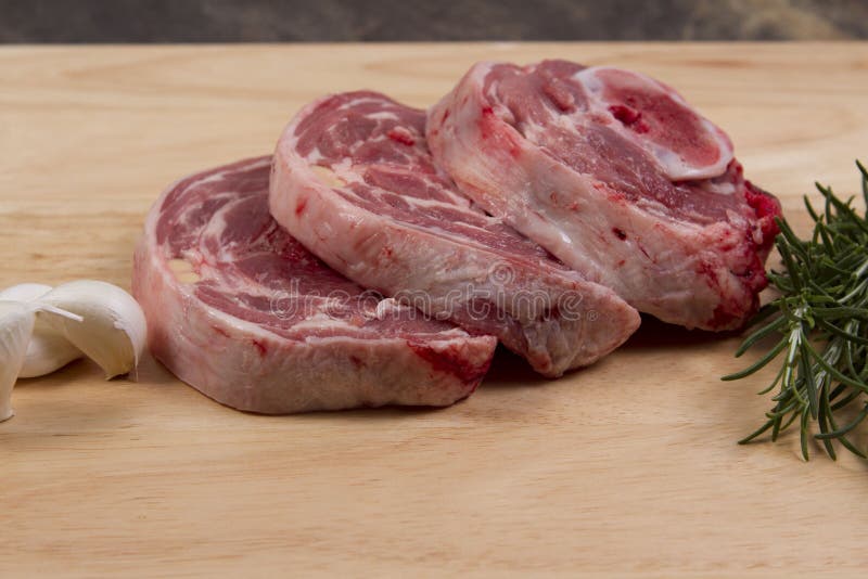 Wesh lamb neck stock image. Image of flesh, neck, herbs - 52337121