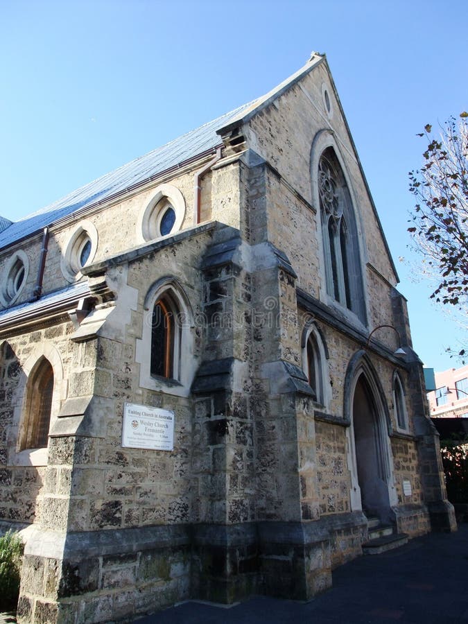 Wesley Church Chez Fremantle Photo stock - Image du australie ...
