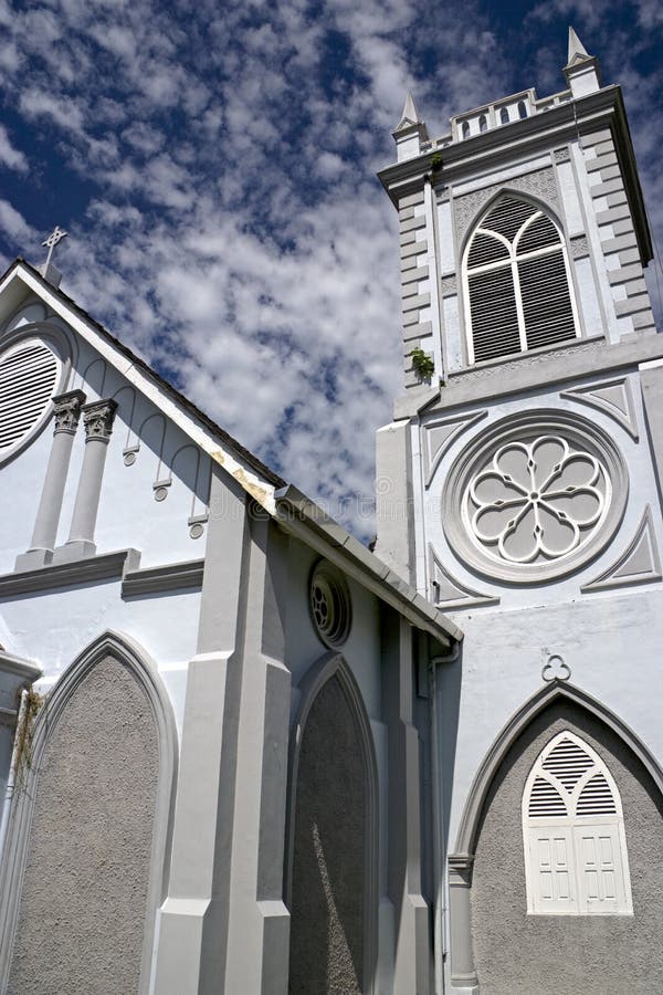 Wesley Methodist Church George Town Stock Photo - Image of george ...