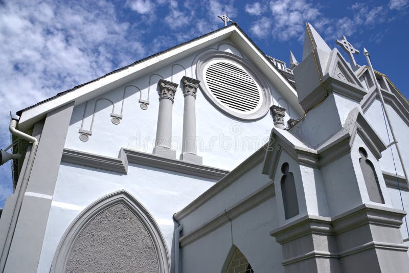 Wesley Methodist Church George Town Stock Photo - Image of heritage ...