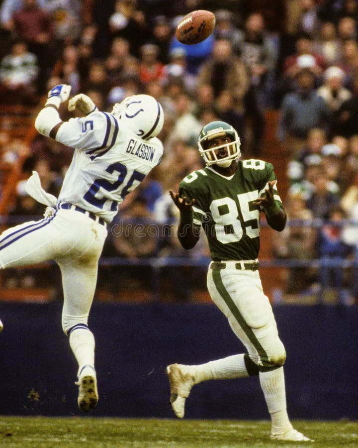 Wesley Walker New York Jets Redactionele Stock Foto - Image of ...