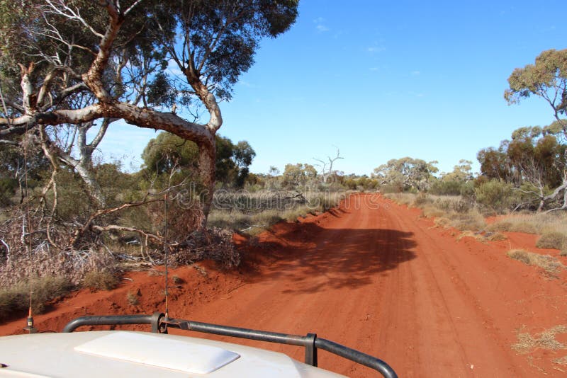 West Australian Outback Off Road Track Stock Image - Image of bright ...