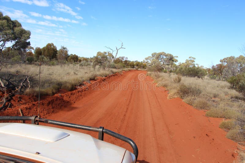 West Australian Outback Off Road Track Stock Photo - Image of lane ...