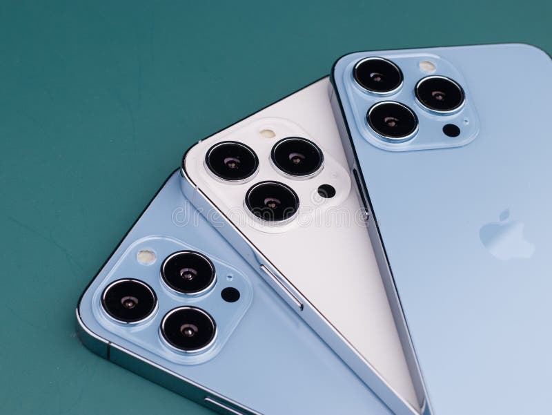 West Bangal, India - January 10, 2022 : Apple Iphone 13 Pro in Frame ...