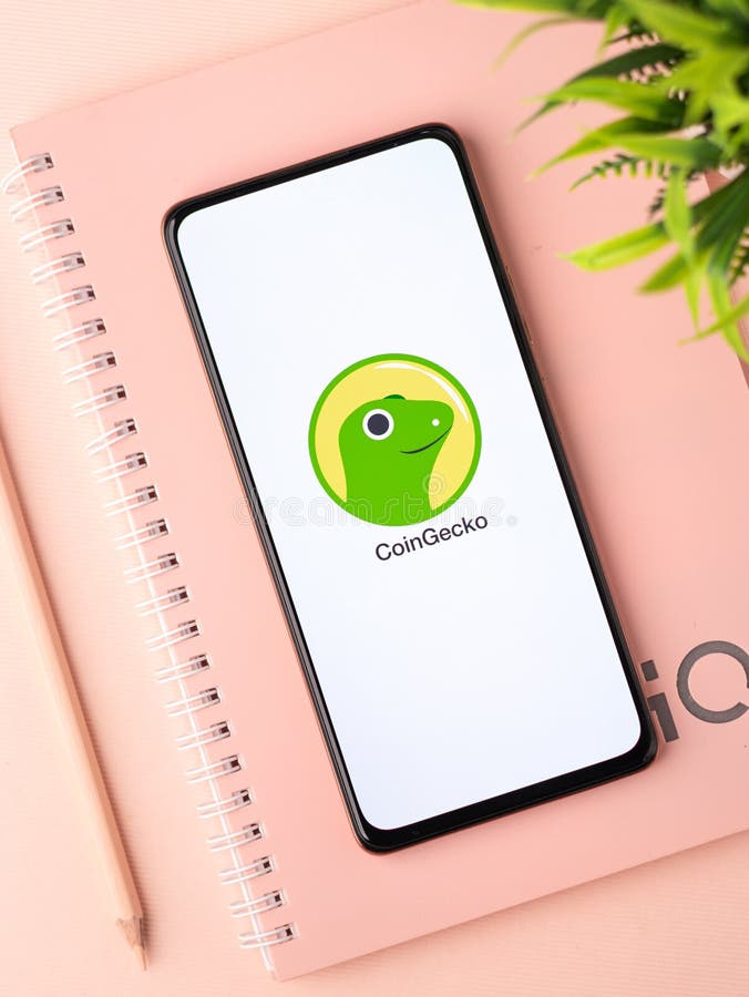 West Bangal, India - January 7, 2022 : CoinGecko Logo on Phone Screen ...