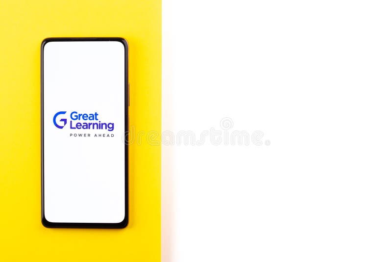 West Bangal, India - January 7, 2022 : Great Learning Logo on Phone ...