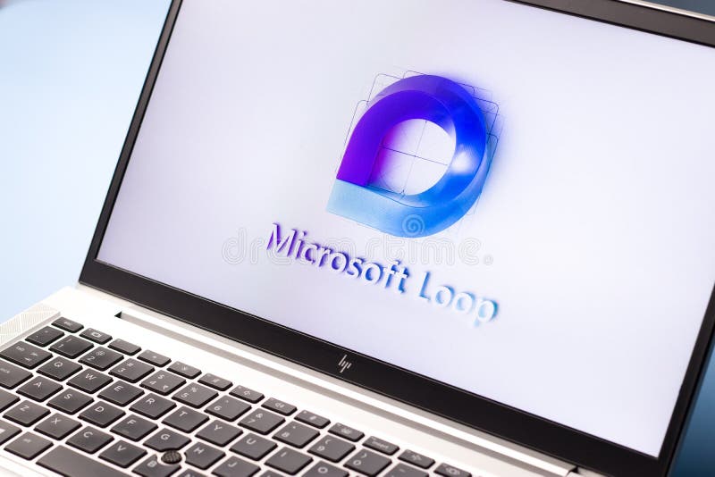 West Bangal, India - November 03, 2021 : Microsoft Loop Logo on Laptop ...