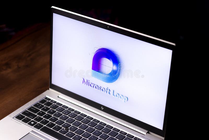 West Bangal, India - November 03, 2021 : Microsoft Loop Logo on Laptop ...
