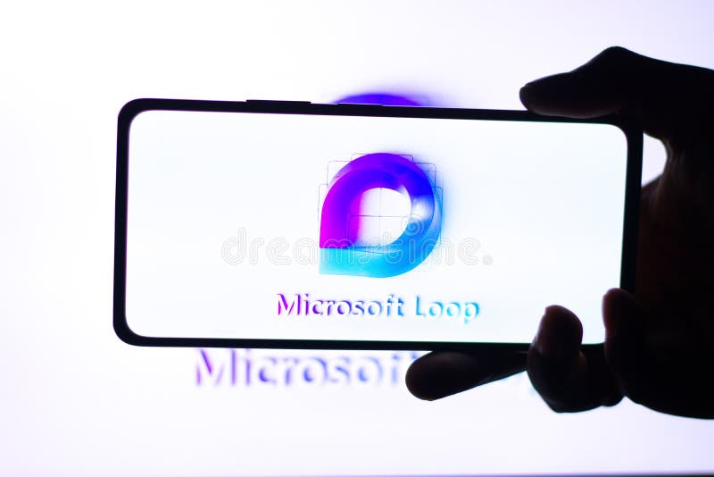 West Bangal, India - November 03, 2021 : Microsoft Loop Logo on Laptop ...