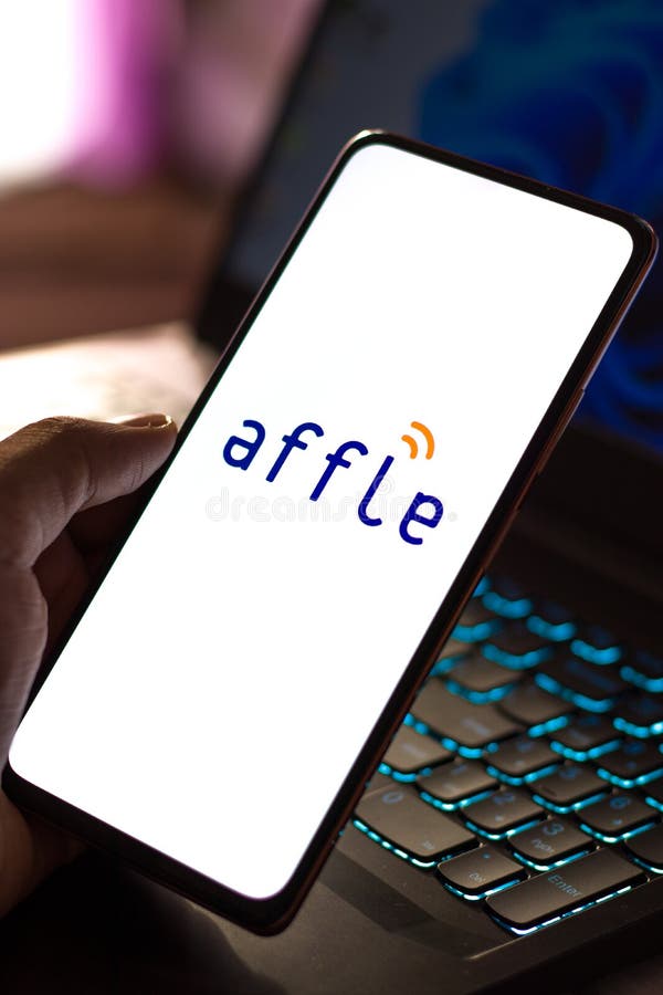 West Bangal, India - October 09, 2021 : Affle Logo on Phone Screen ...