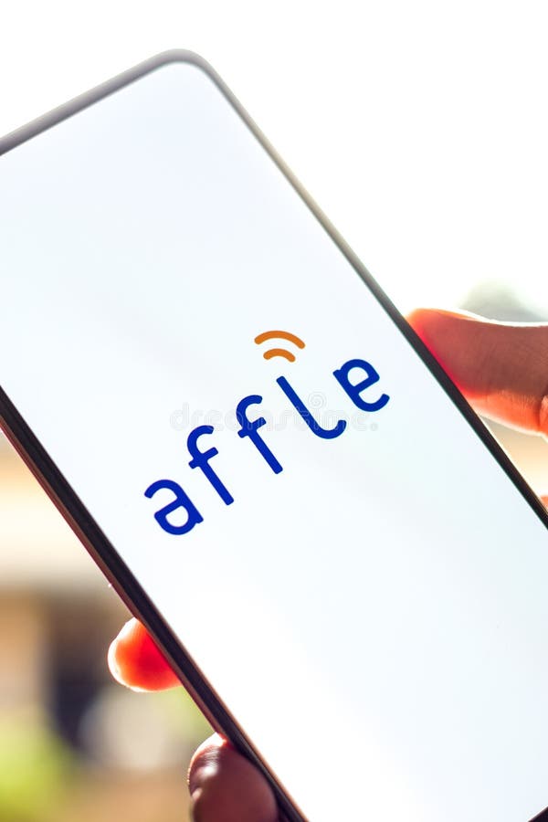 West Bangal, India - October 09, 2021 : Affle Logo on Phone Screen ...