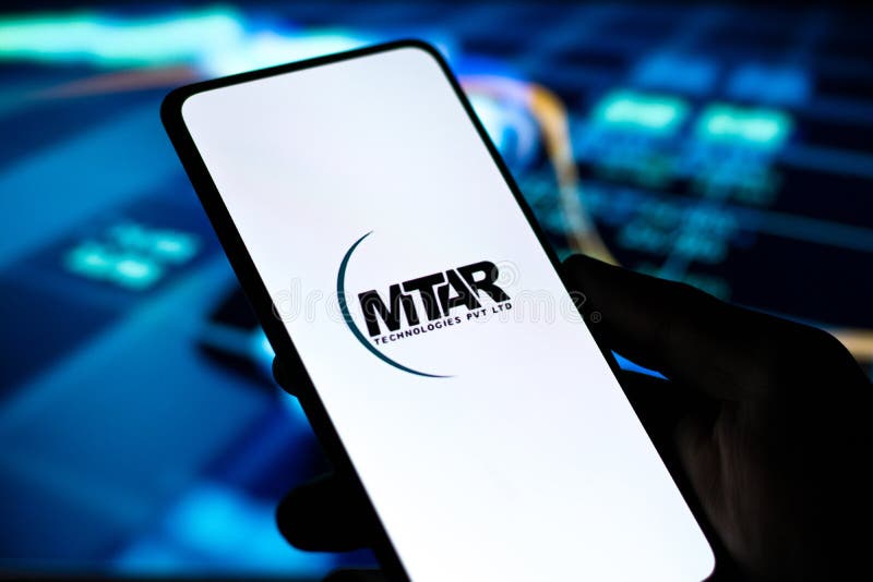 West Bangal, India - October 09, 2021 : MTAR Technologies Logo on Phone ...