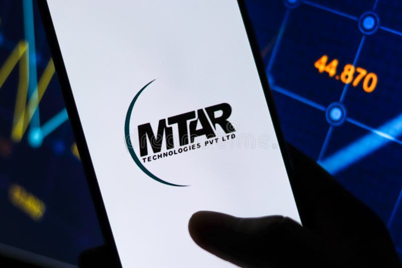 West Bangal, India - October 09, 2021 : MTAR Technologies Logo on Phone ...