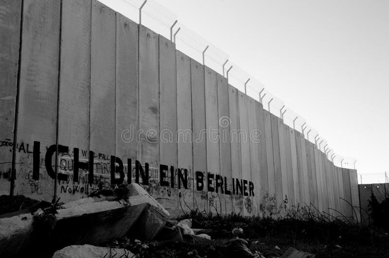 Segregation Wall in Palestine Editorial Photography - Image of middle ...
