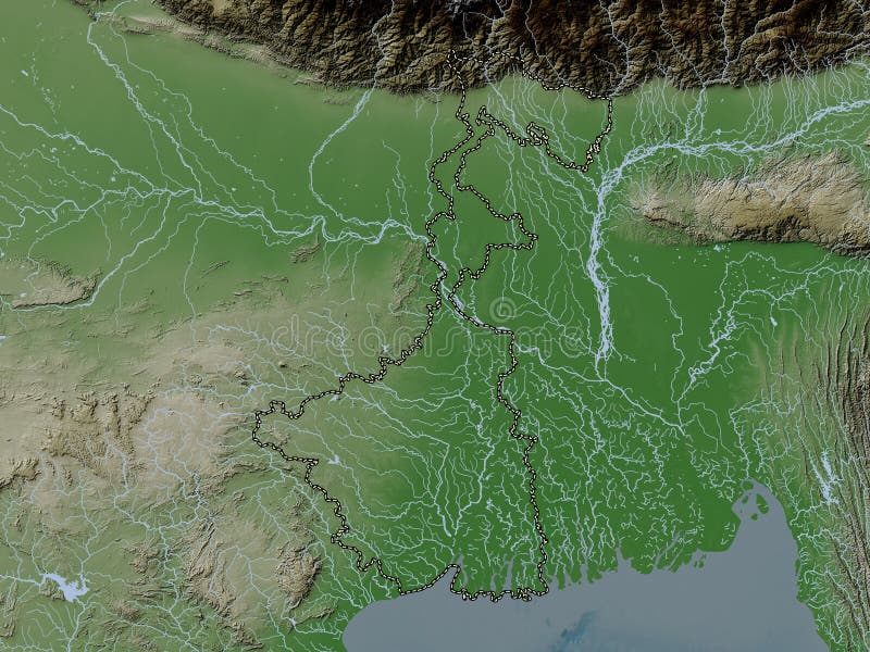 West Bengal, India. Wiki. No Legend Stock Image - Image of gosaba ...