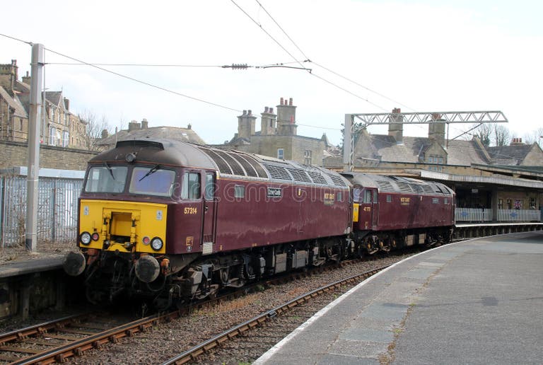 West Coast Railway Company Class 47, 57 Carnforth Editorial Image ...