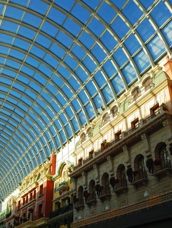 West edmonton mall stock image. Image of indoors, buildings - 4462941