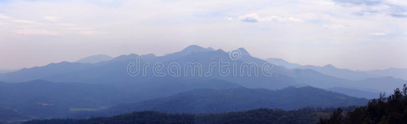 West-ghats Von Indien-Panorama Stockfoto - Bild von tourist, ghats ...