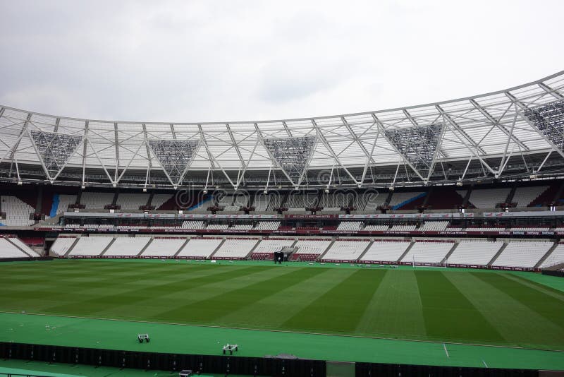 West Ham stadium in London editorial photo. Image of english - 80436711