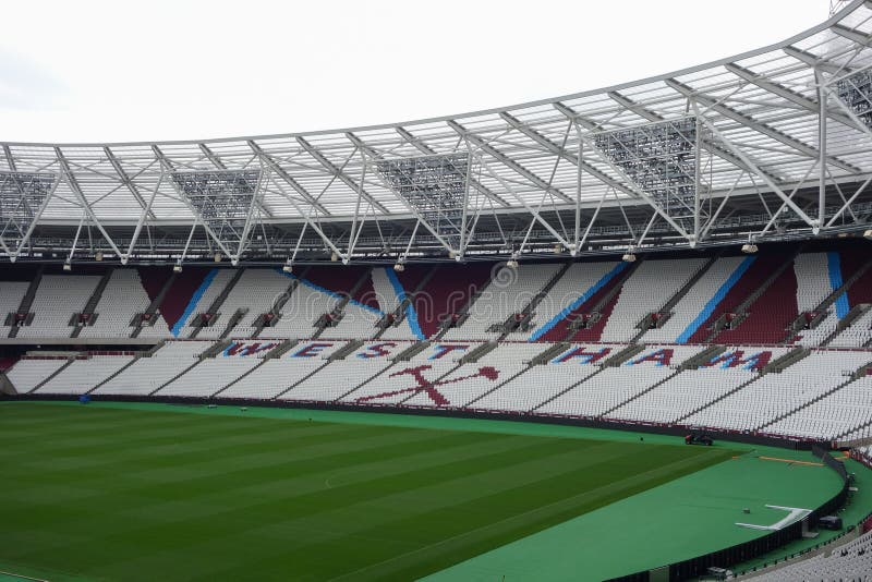 West Ham stadium in London editorial stock photo. Image of europe ...