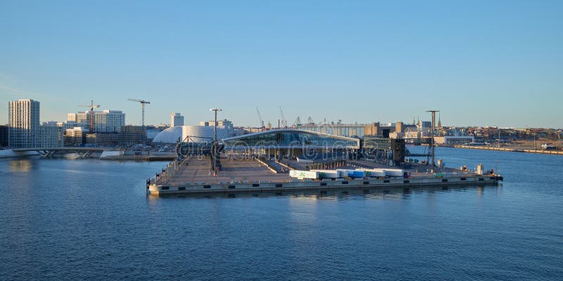 West Harbor Terminal 2 in Helsinki. Editorial Stock Image - Image of ...