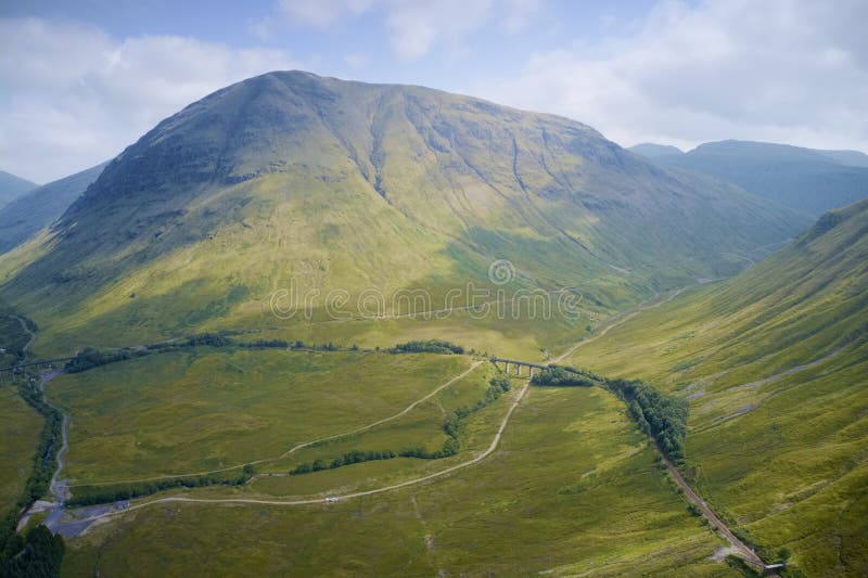West Highland Way Walk Path through Highlands Scotland Stock Photo ...
